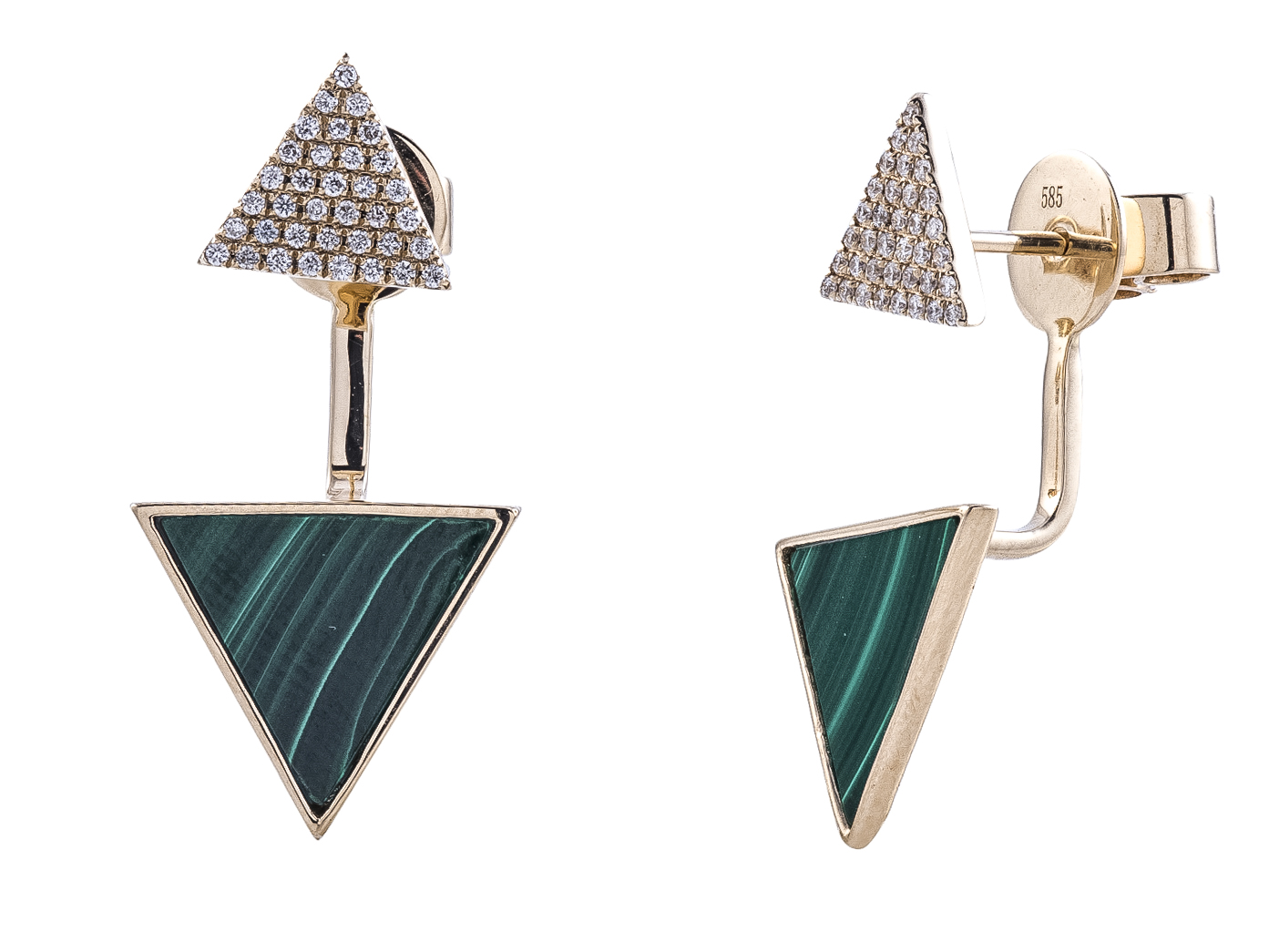 Colored Stone Earring 003-210-05429 14KY - Mollys Jewelers | Mollys ...