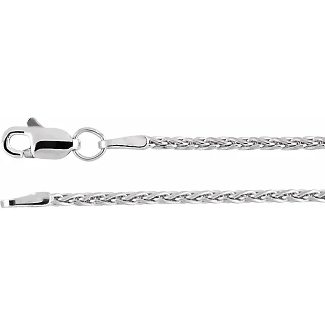Sterling Silver Wheat Chain