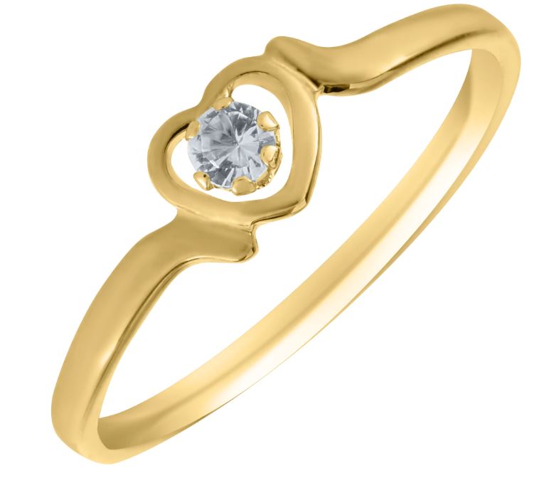 children's diamond ring