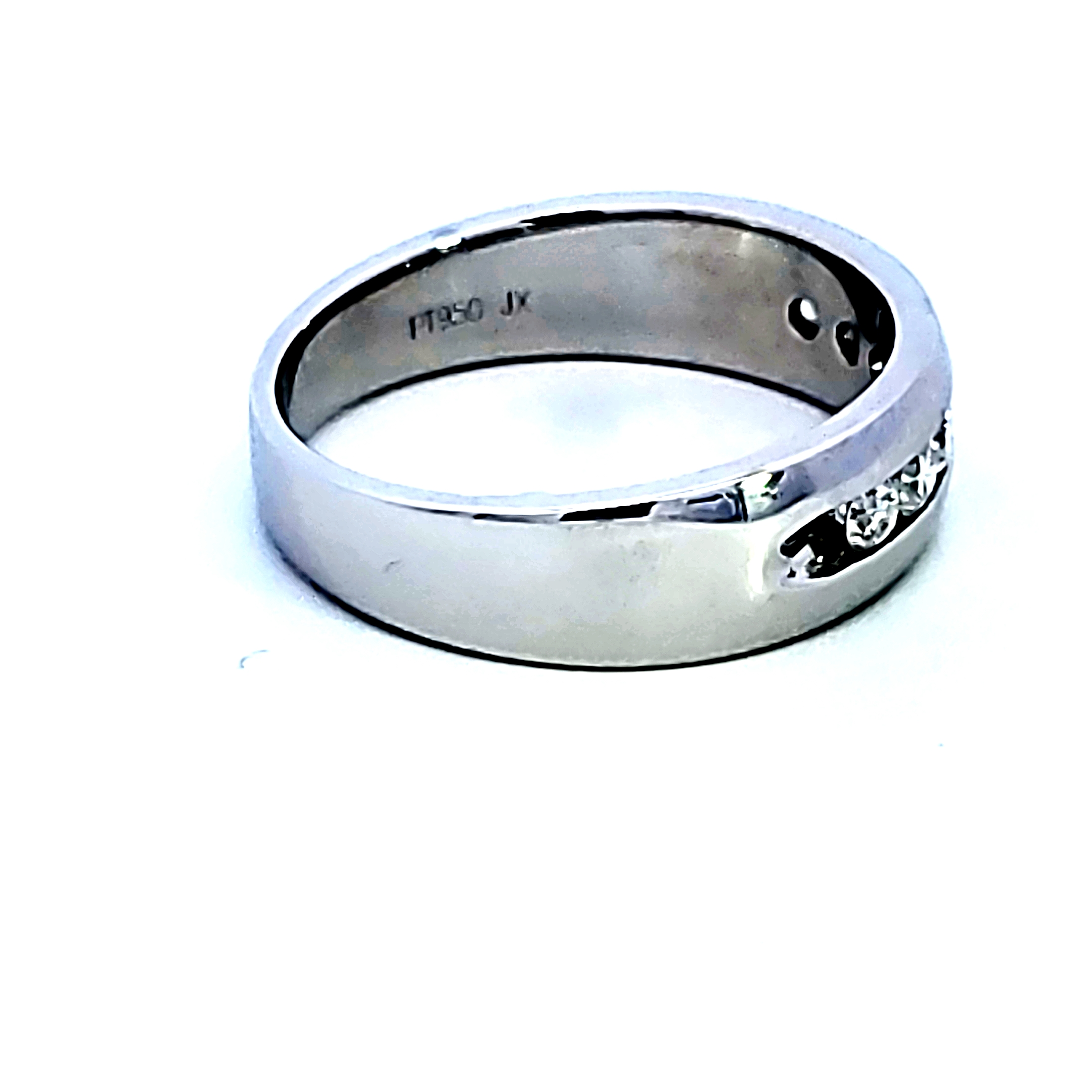 Jewelex Platinum Men's Diamond Wedding Band 001-115-01432 | Ross ...