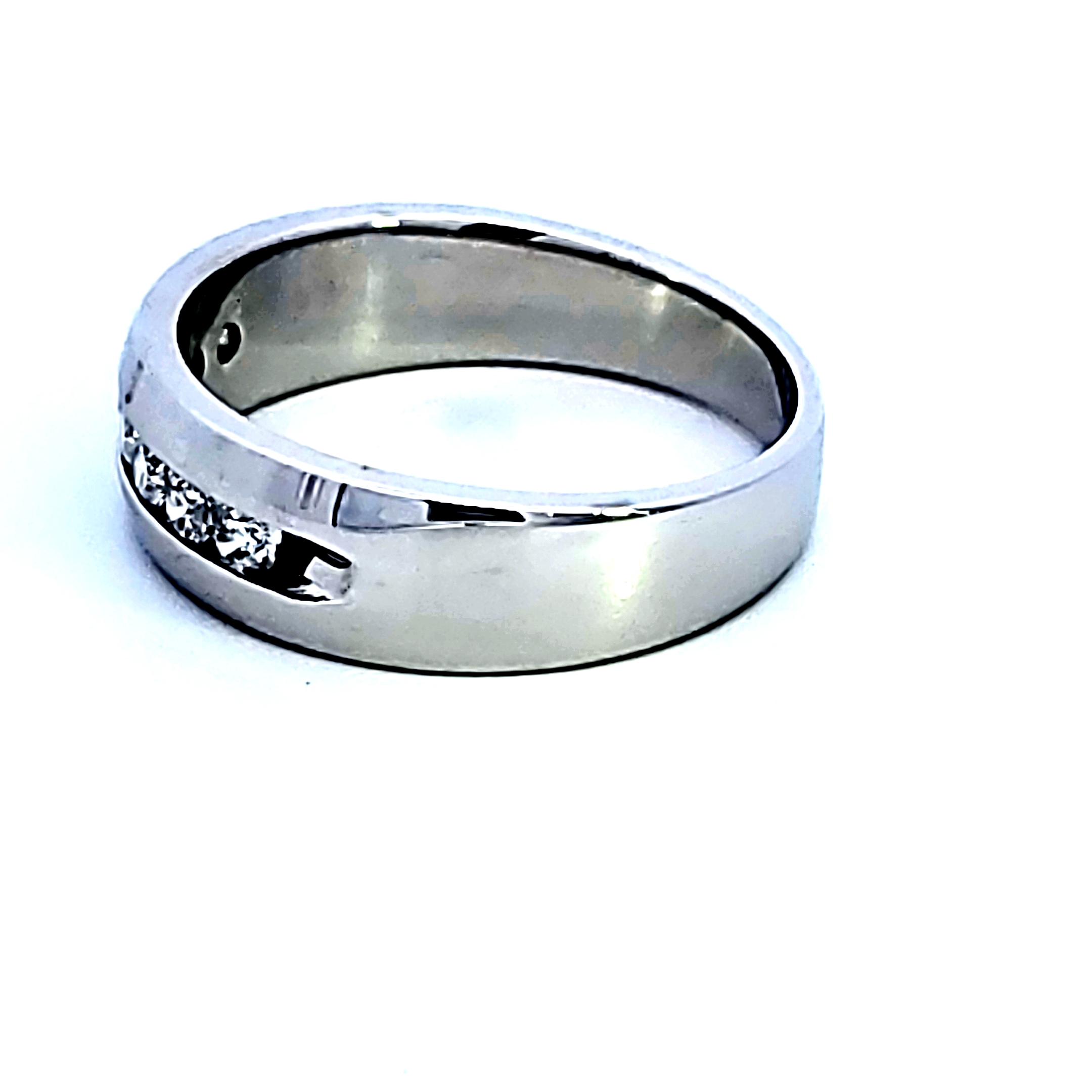 Jewelex Platinum Men's Diamond Wedding Band 001-115-01432 | Ross ...