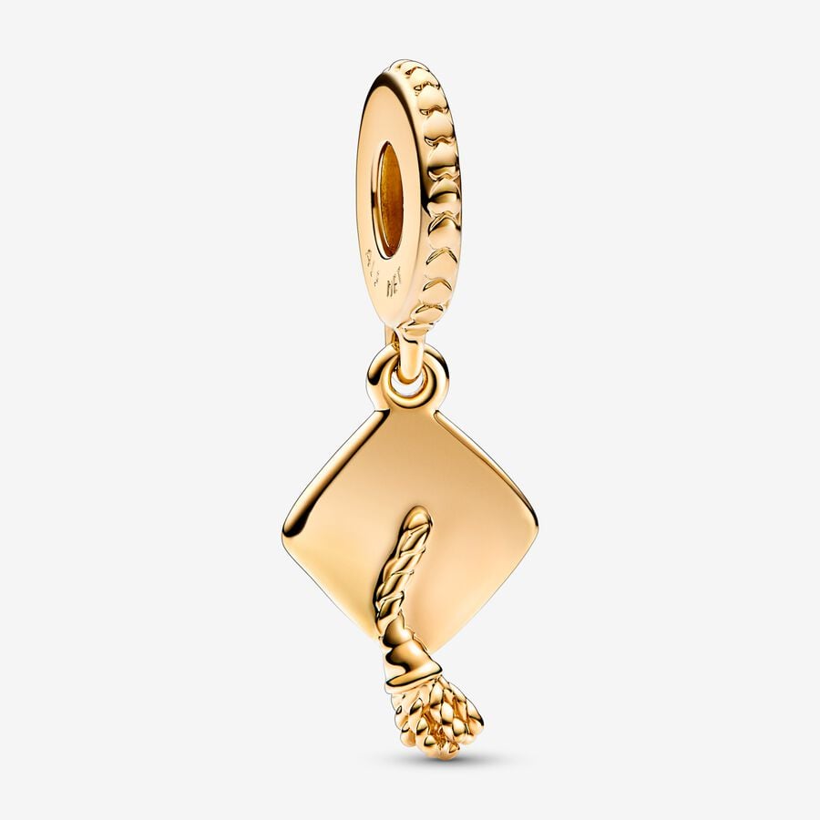 graduation hat charm