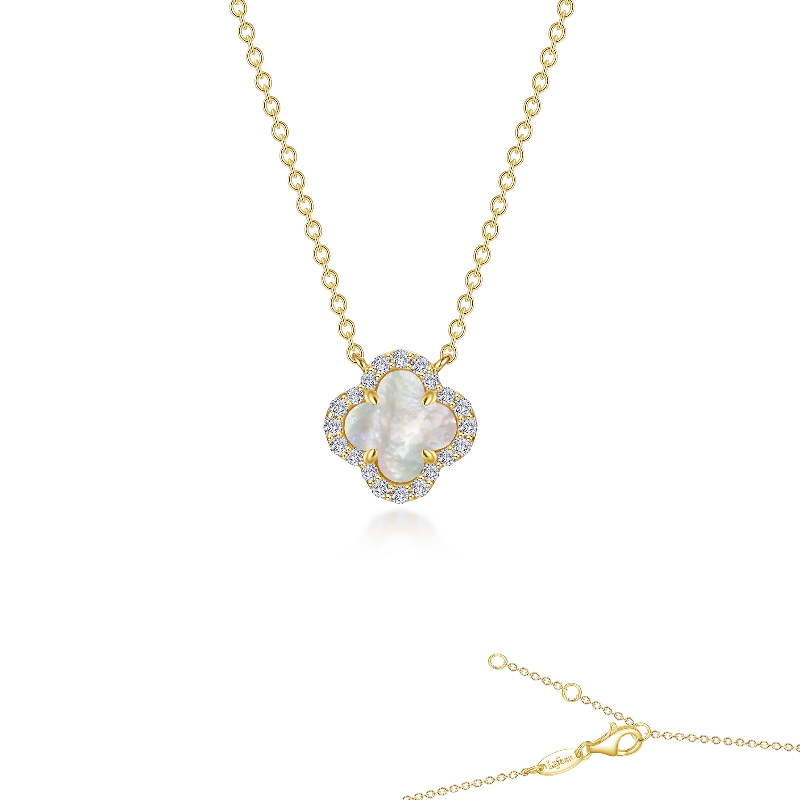 N0334MPG20 Lafonn Yellow Gold Plated Sterling Silver Necklace SVS Fine Jewelry