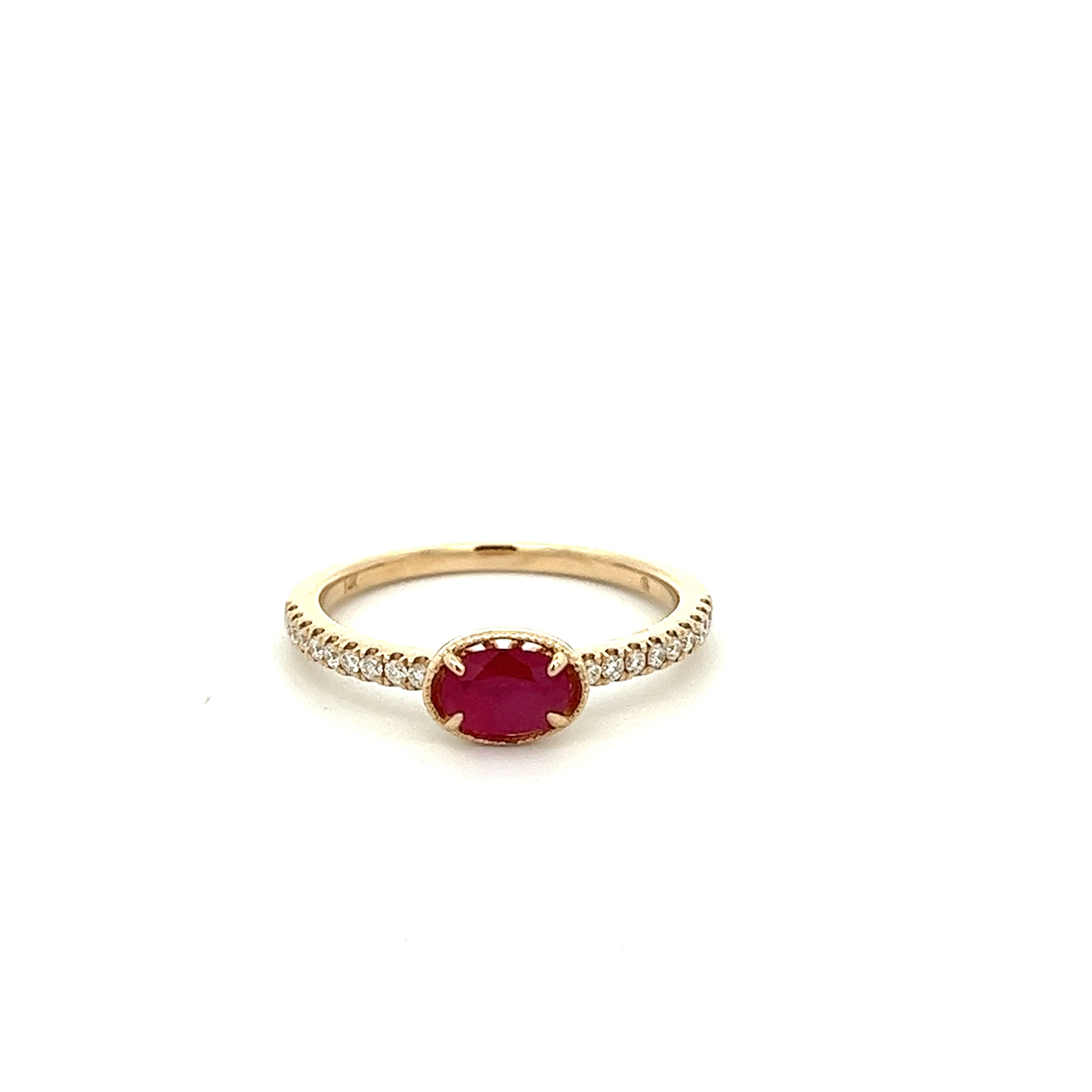 ruby ring natural
