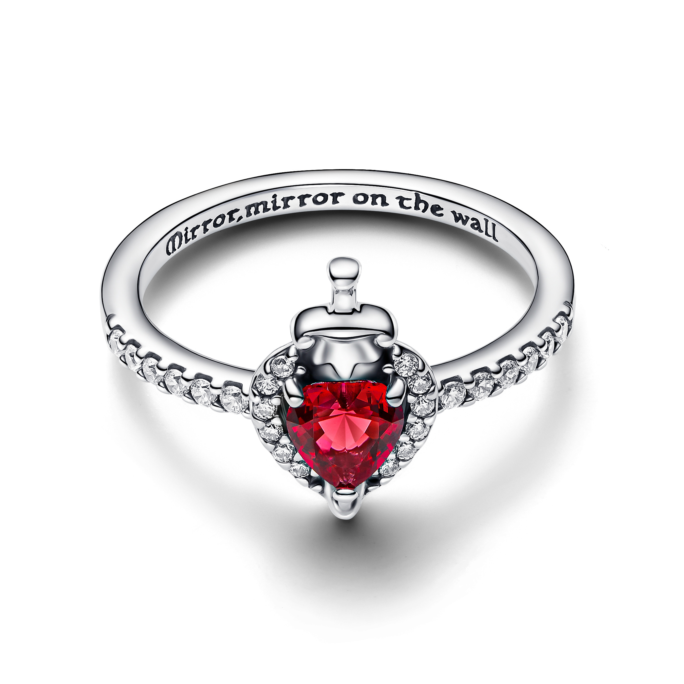 Pandora red heart ring store