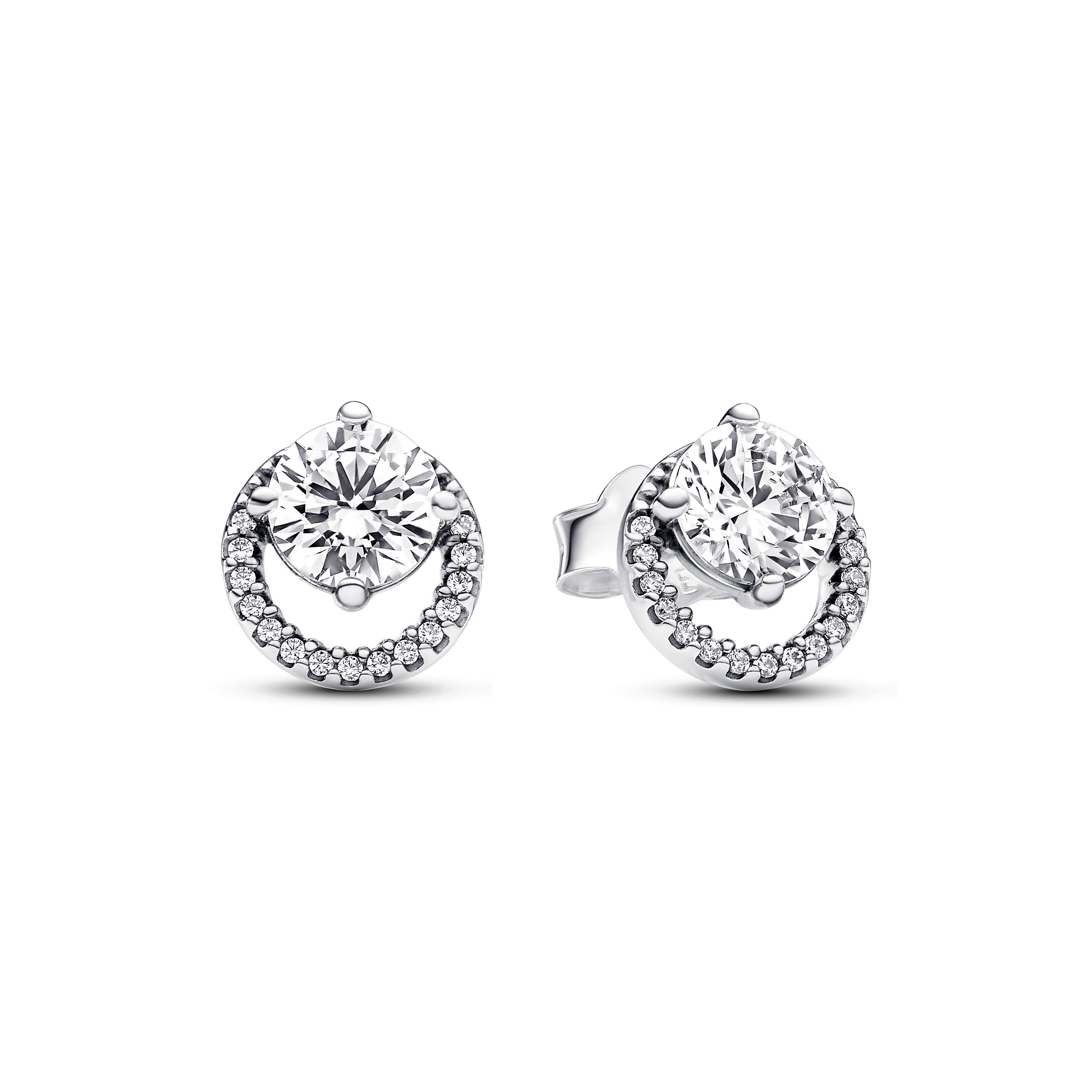 Pandora Earrings 004 647 01670 SS Pandora Earrings The Source Fine Jewelers Greece NY