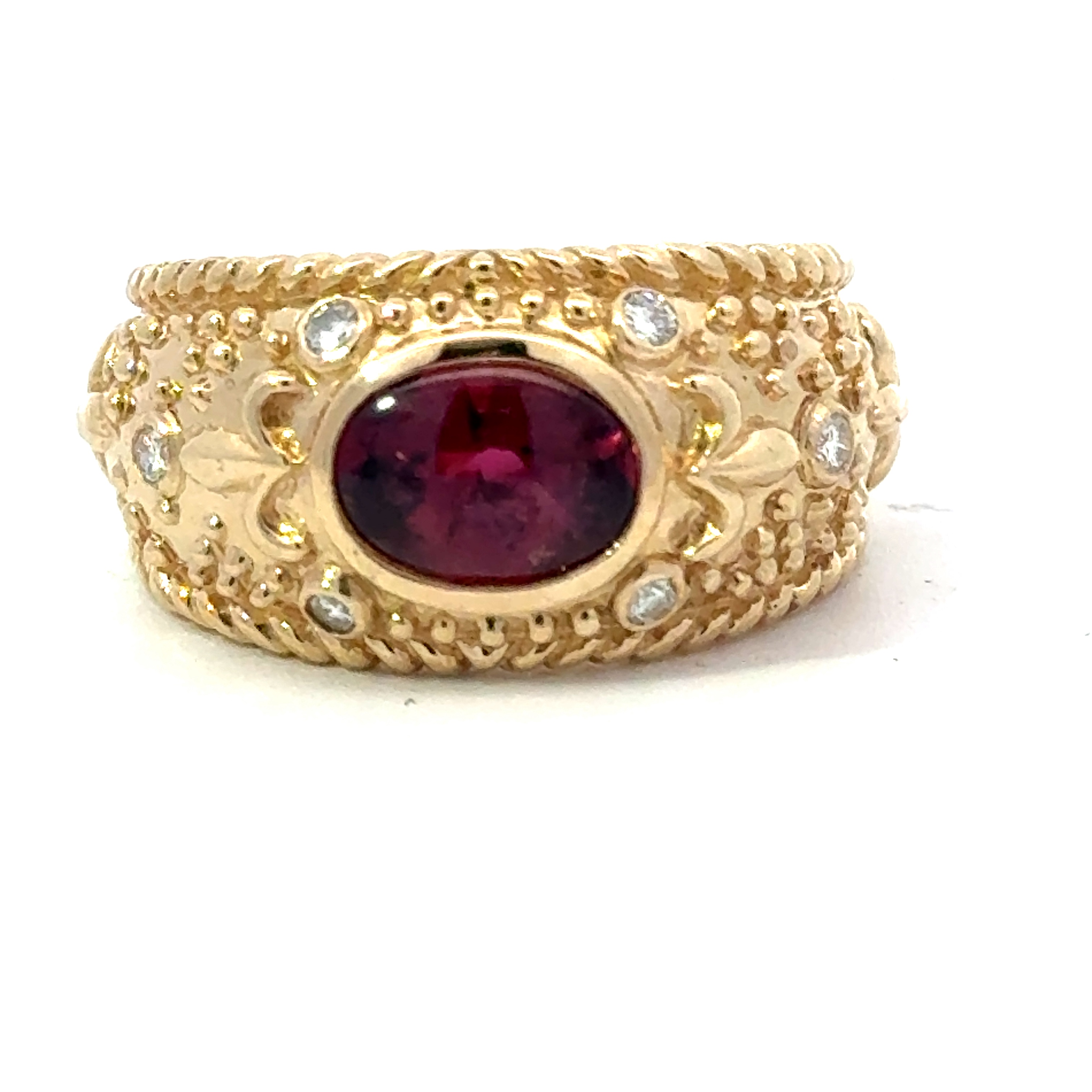 Garnet Fashion Ring