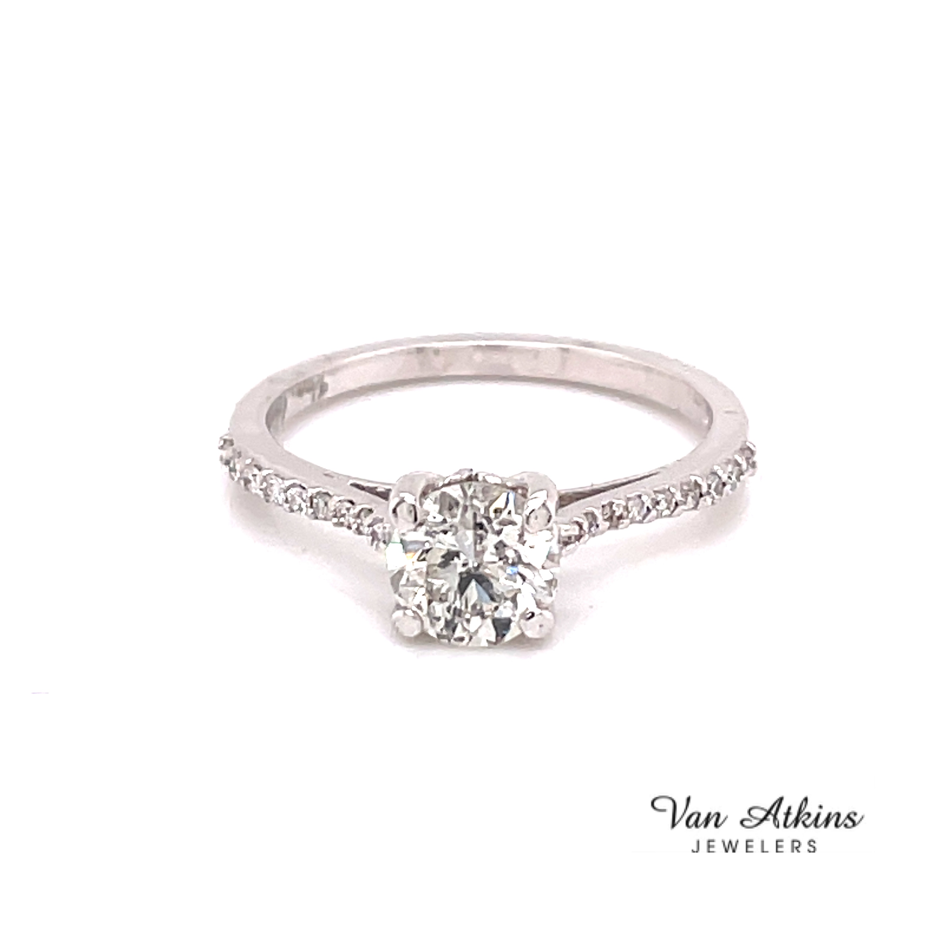 Diamond Rings RBC 001-101-00066 14KW - Round Brilliant Cut | Van Atkins ...