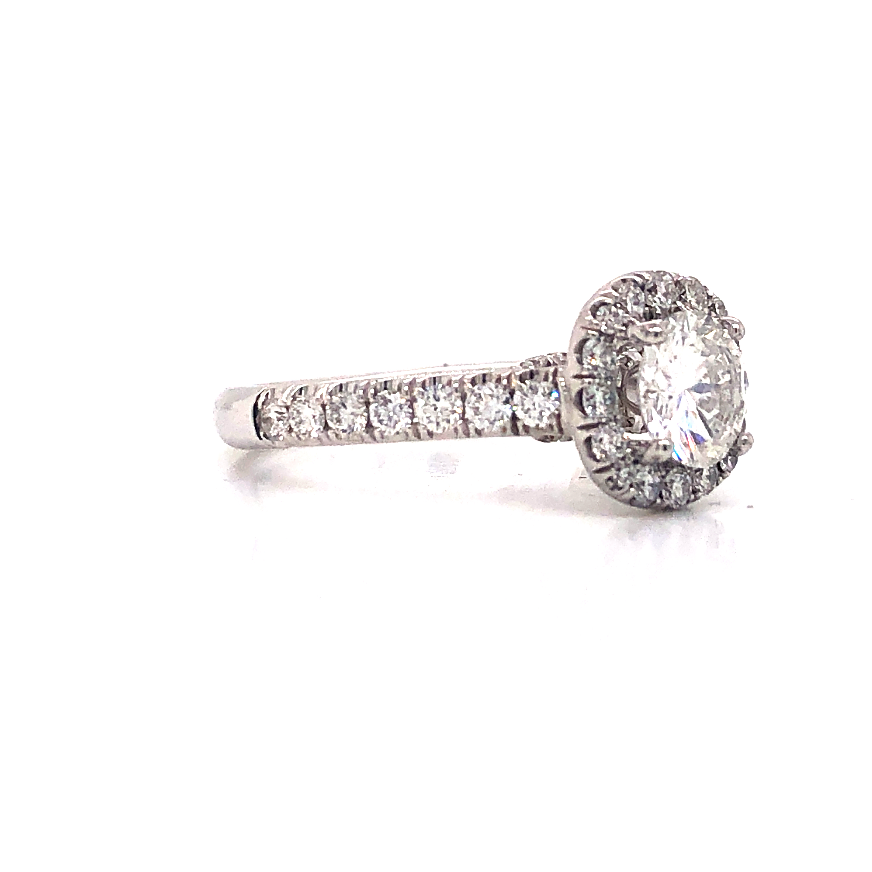 Diamond Rings RBC 002-101-00127 18KW - Round Brilliant Cut | Van Atkins ...