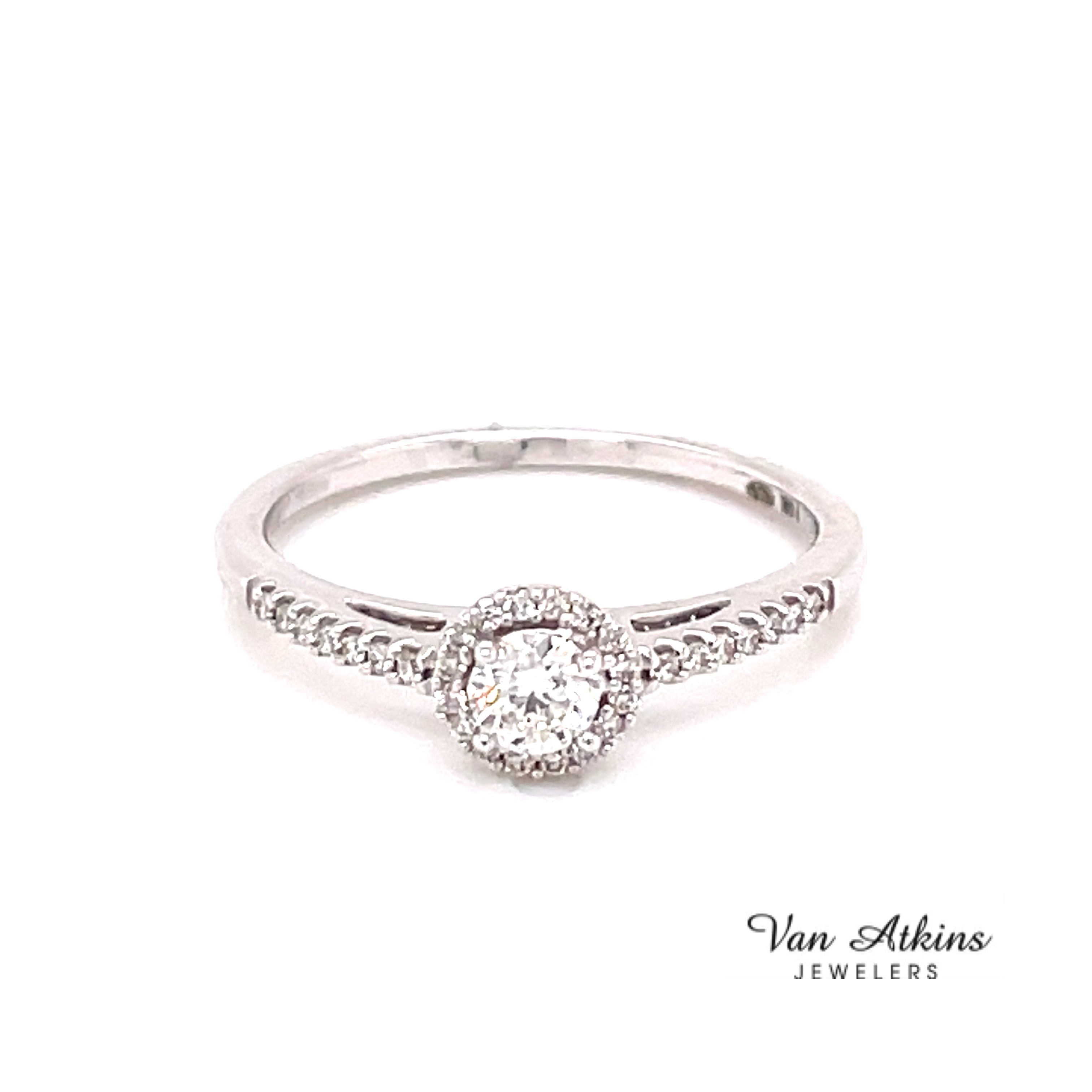 Diamond Rings RBC 001-101-00256 14KW - Round Brilliant Cut | Van Atkins ...