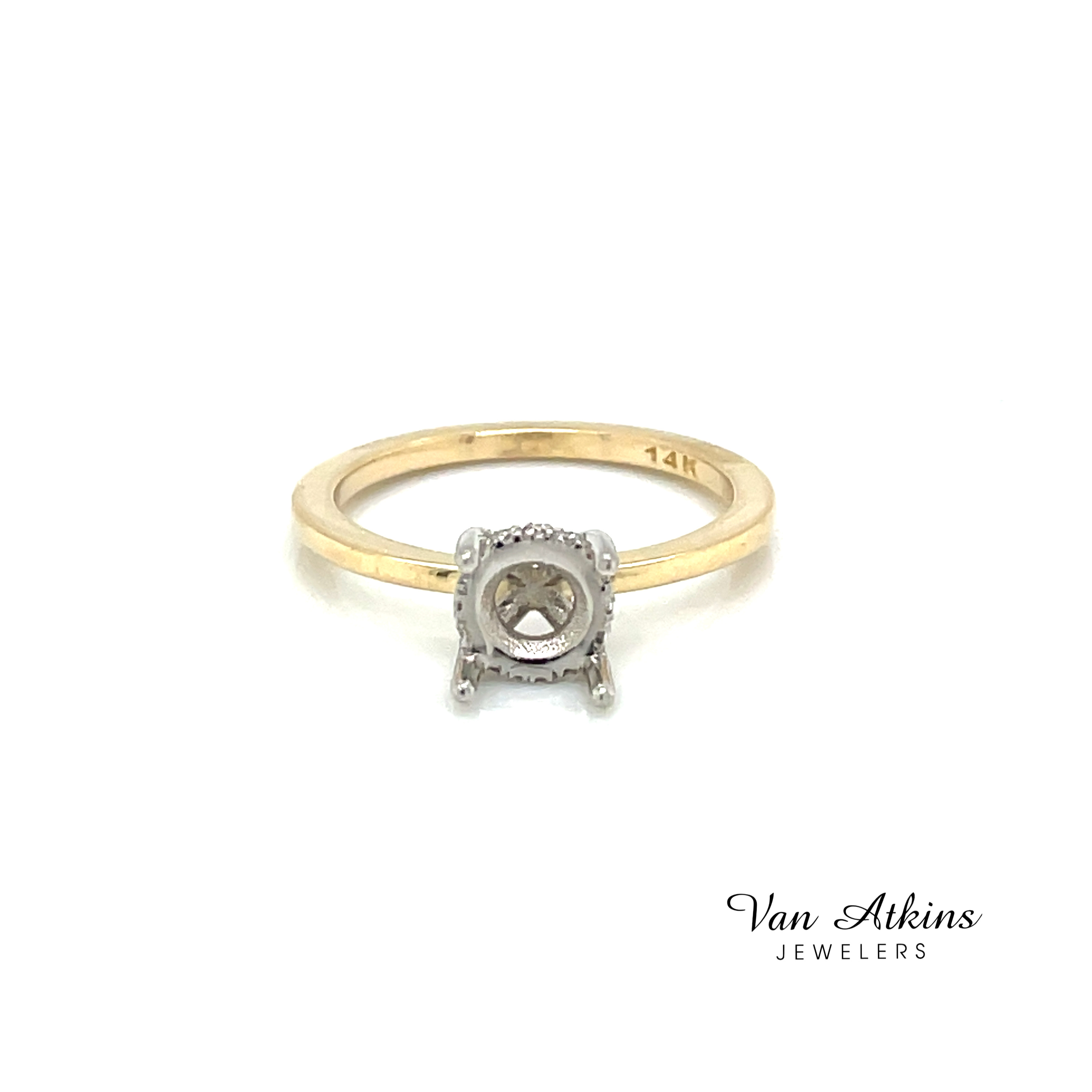 0.08 Carat Diamond Semi-Mount Rings "HONEY" 001-140-05222 | Van Atkins ...