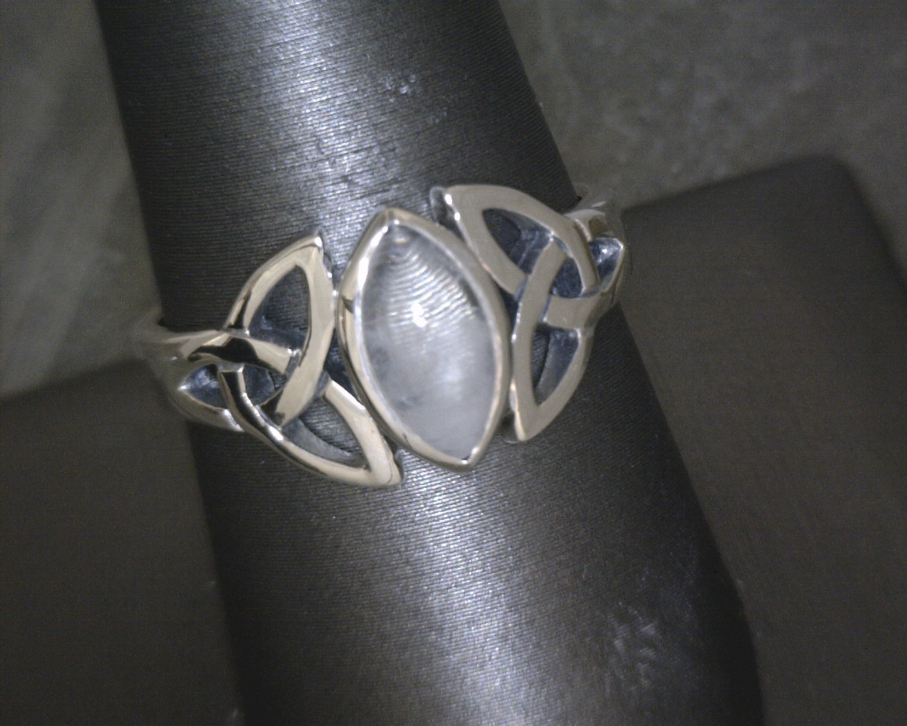 celtic moonstone ring