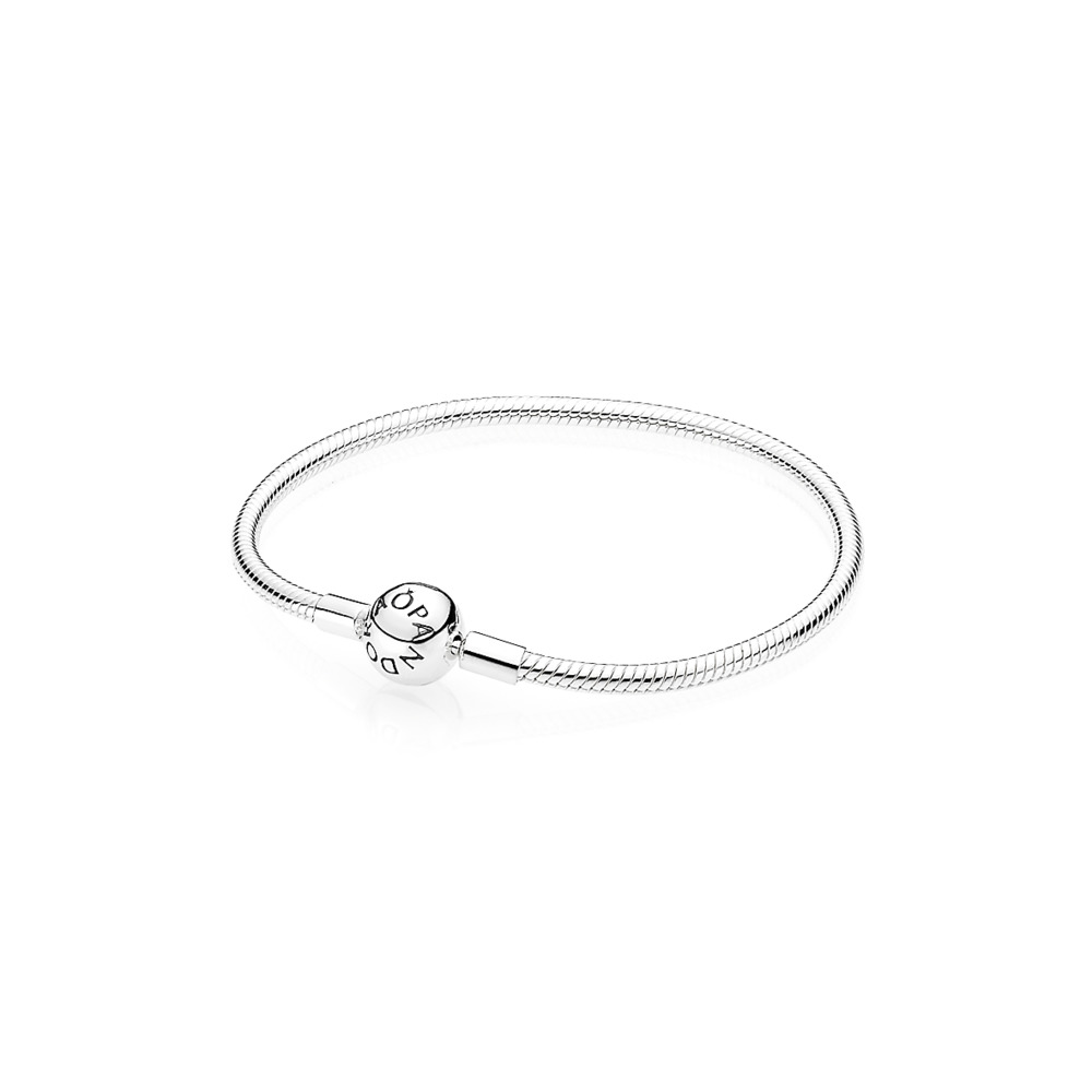Pandora Smooth Round Clasp Bracelet 001-555-01127 | Your Jewelry Box ...